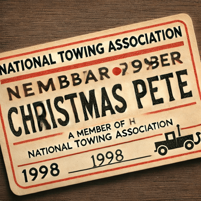 Sample Nomination Packet Items | Towing Museum
